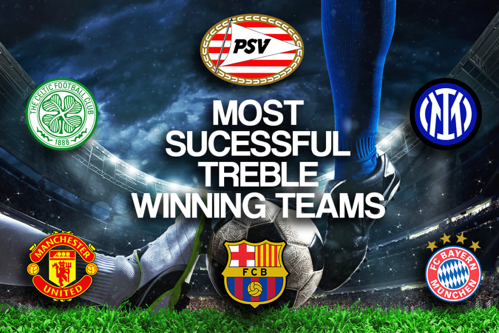 Most successful treble winning teams